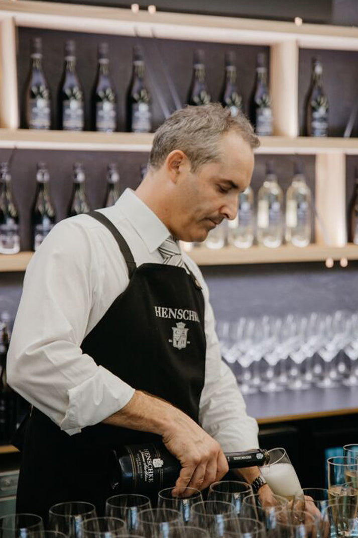 Henschke Full Length Cross Back Canvas Apron